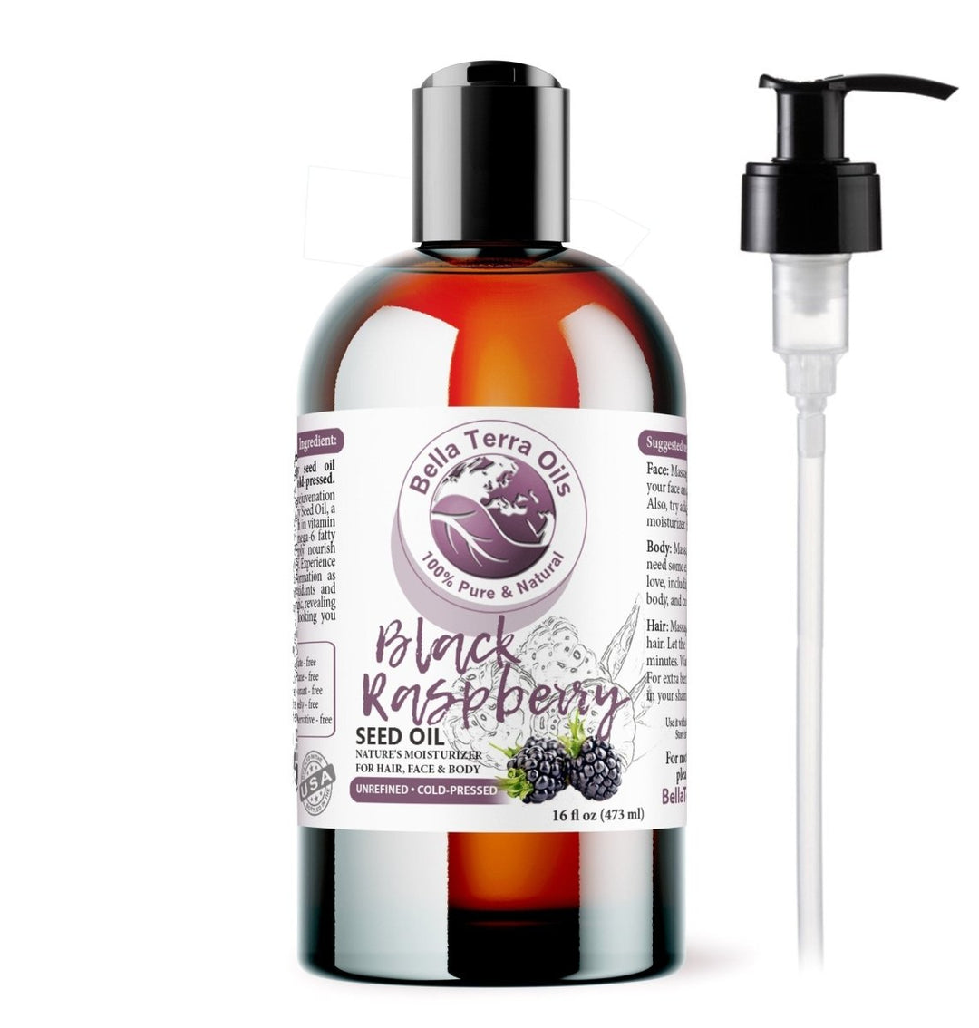 Enhanced Black Raspberry Seed Oil - Multi-Size Skin Elixir