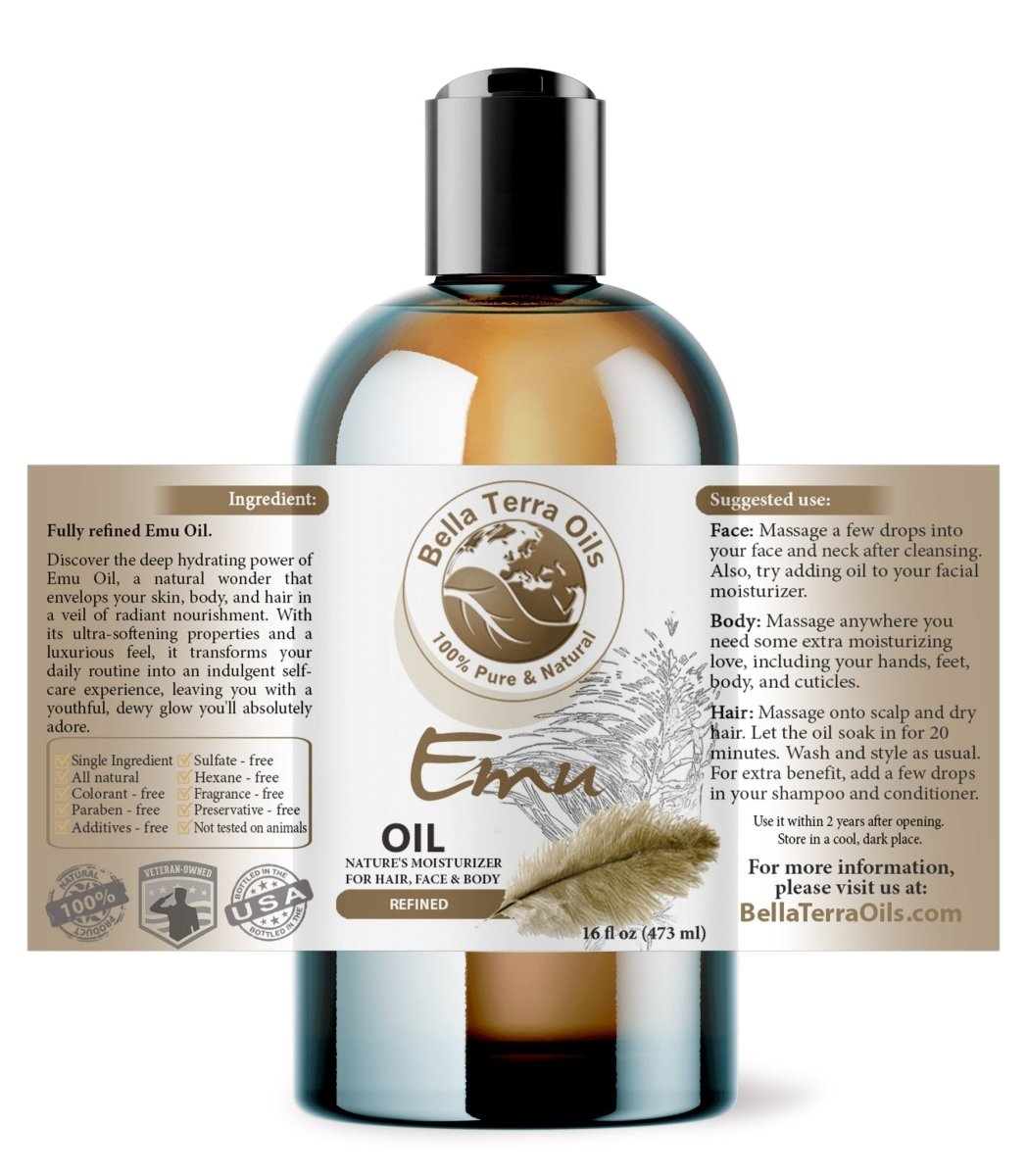 Emu Oil - Hydrating Oils for Skin Moisture