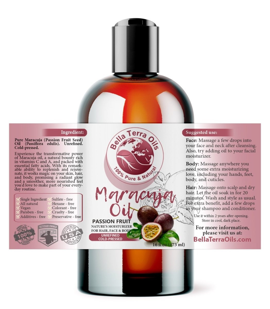Maracuja Oil - Passion Fruit Seed Oils for Skincare