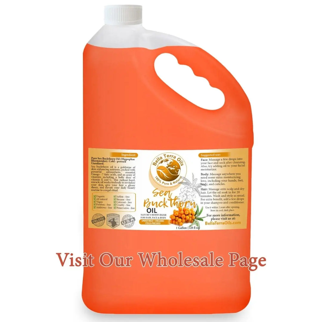 Organic Sea Buckthorn Berry Oil - Nutritive Oils for Skin Care